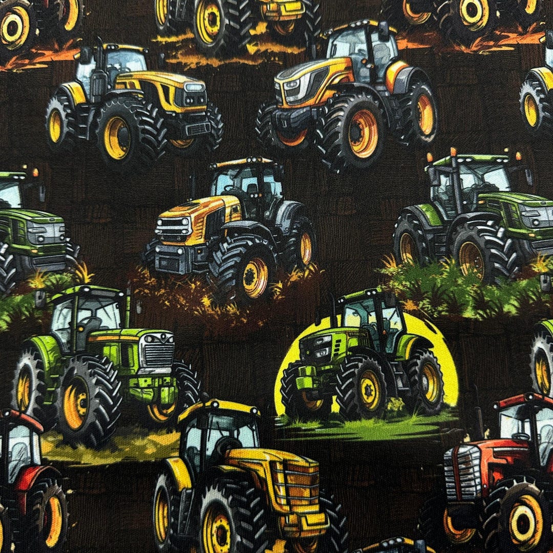 Tractors 1 Mil PUL Fabric - Made in the USA - Etsy