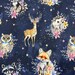 Wild Animals on Navy 1 Mil PUL Fabric Made in the USA - Etsy