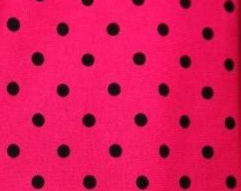 Hot Pink Dots - Etsy