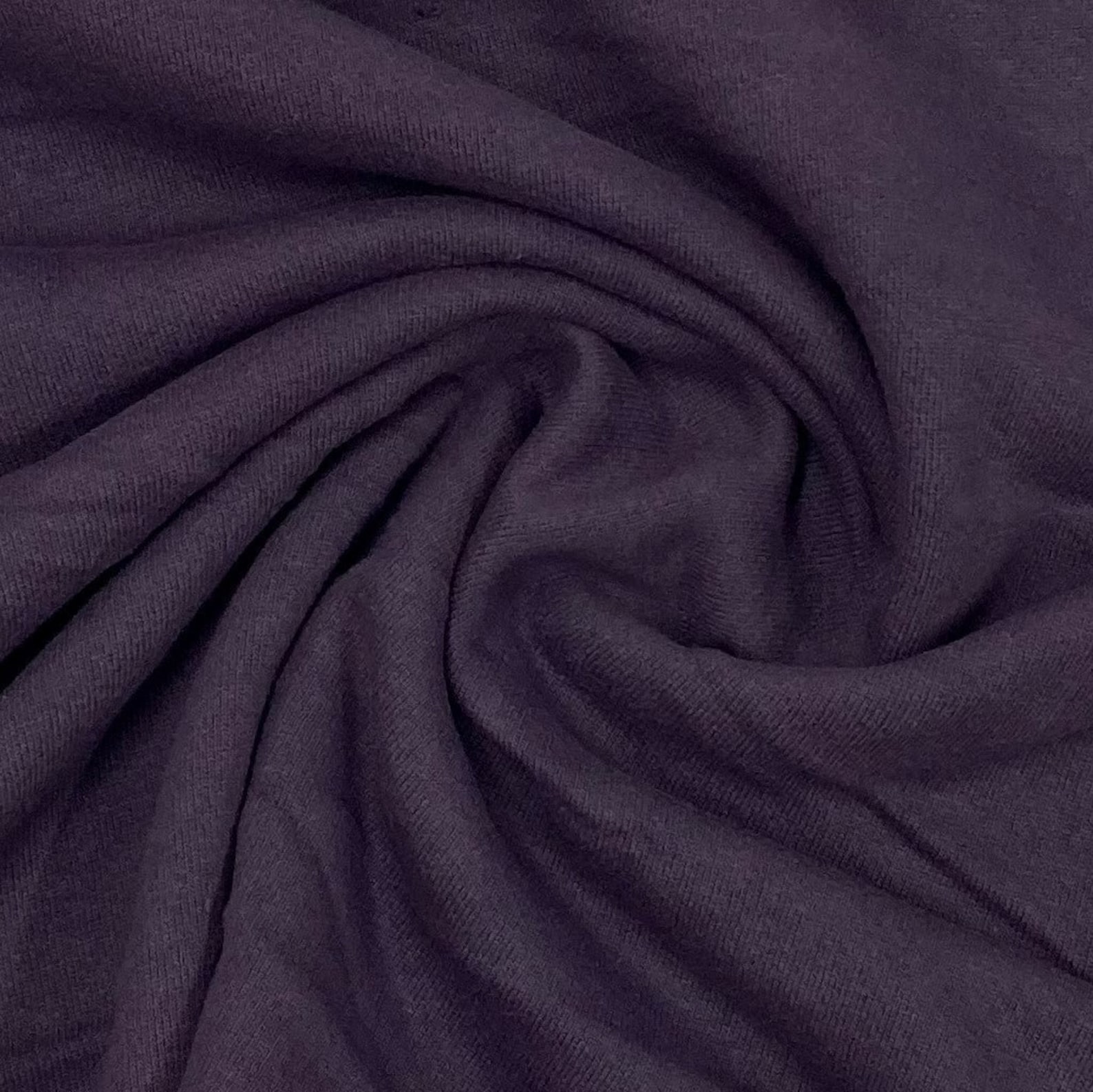 Plum Heavy Organic Cotton French Terry Grown in the USA - Etsy