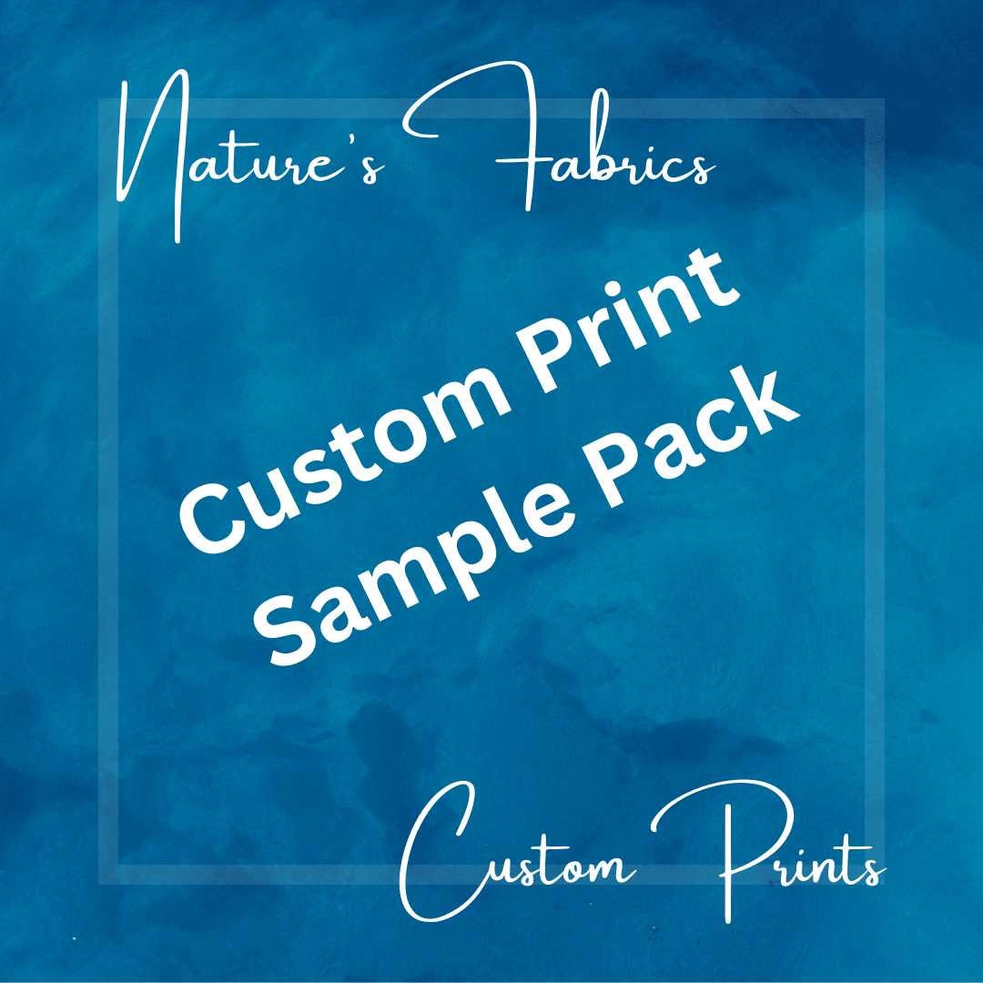 Fabric Sample Pack - Custom Print Assortment - Etsy
