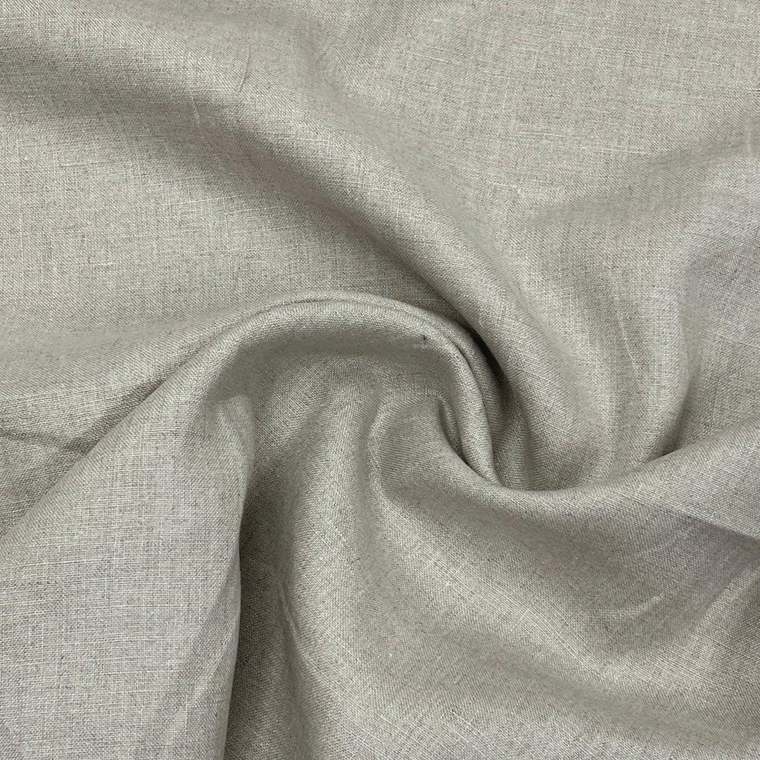 Natural Linen Woven Fabric - 200 GSM - Etsy