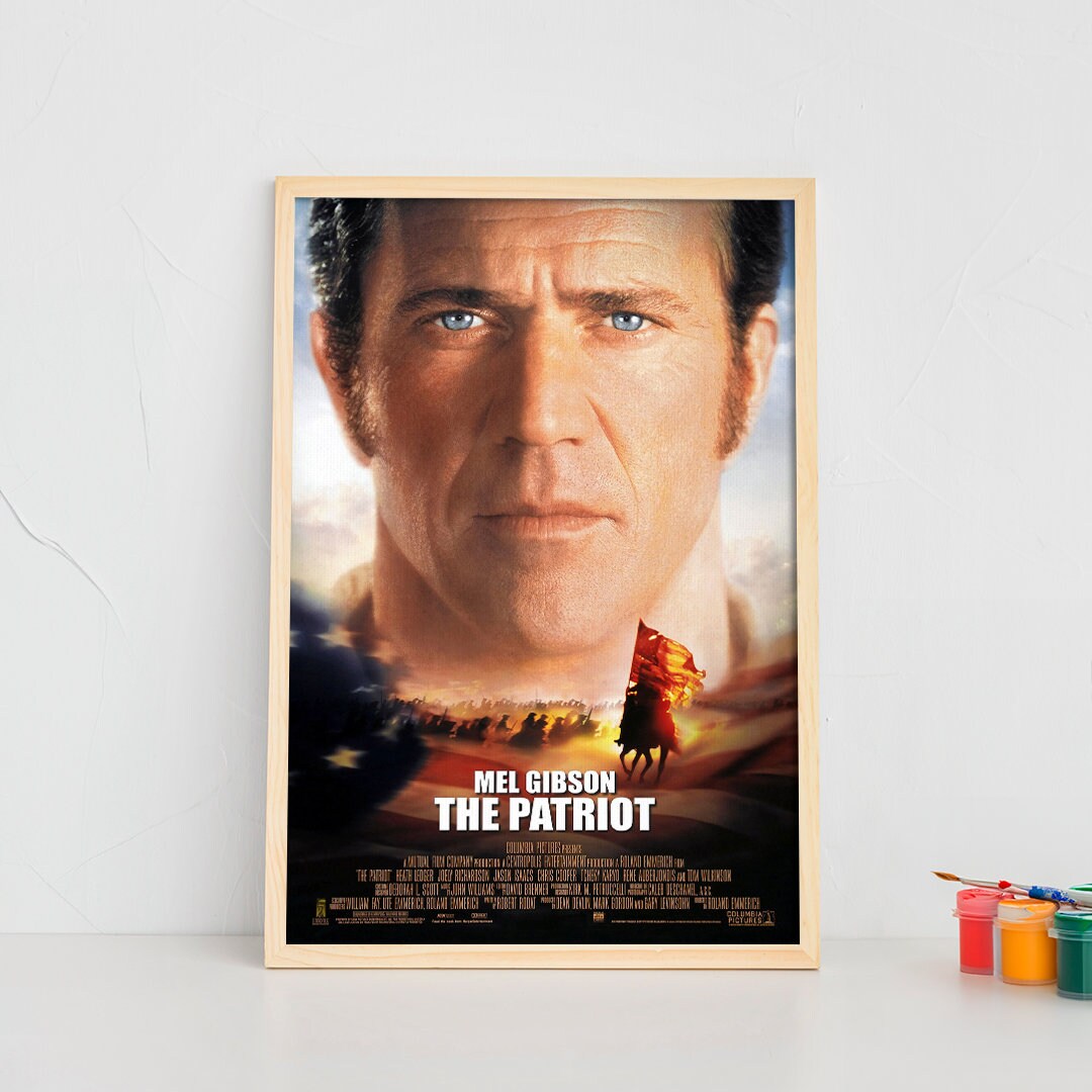 The Patriot 2000 Movie Poster, High Quality Canvas Poster, Poster Gifts ...