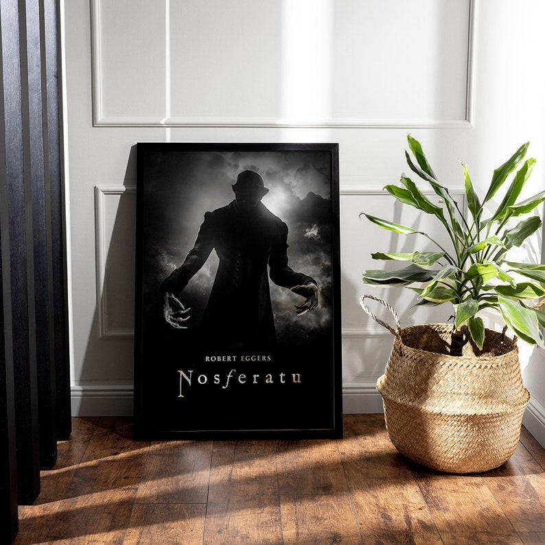 Nosferatu 2024 Movie Poster, High Quality Canvas Poster, Poster Gifts ...