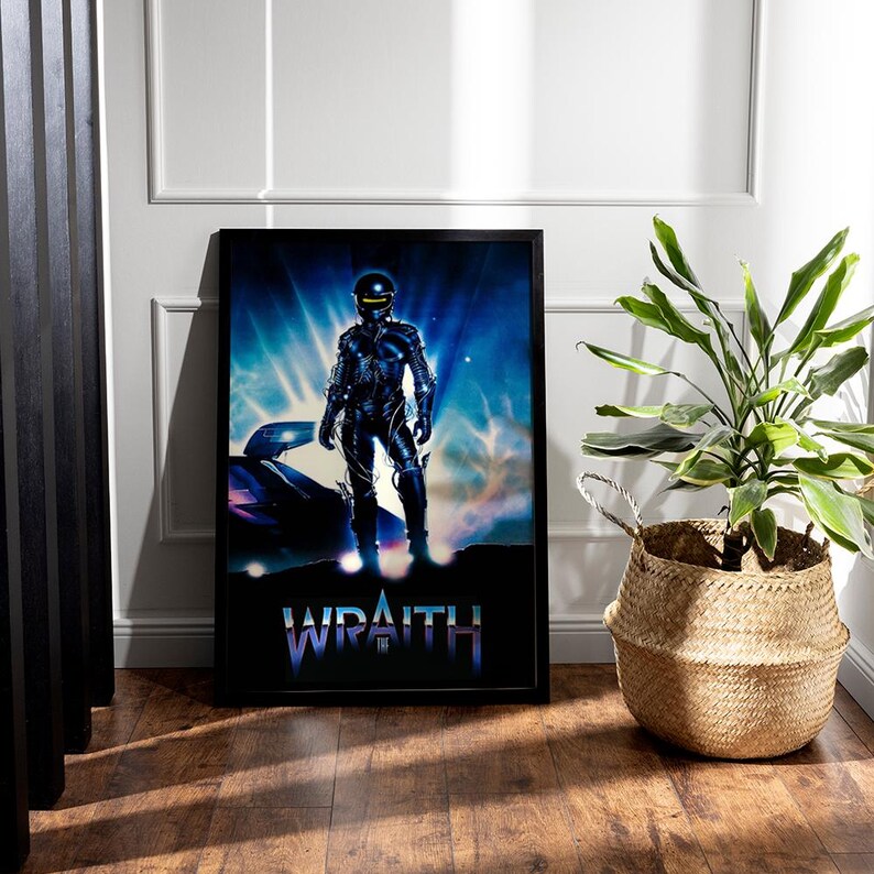 The Wraith 1986 Movie Poster, High Quality Canvas Poster, Poster Gifts ...