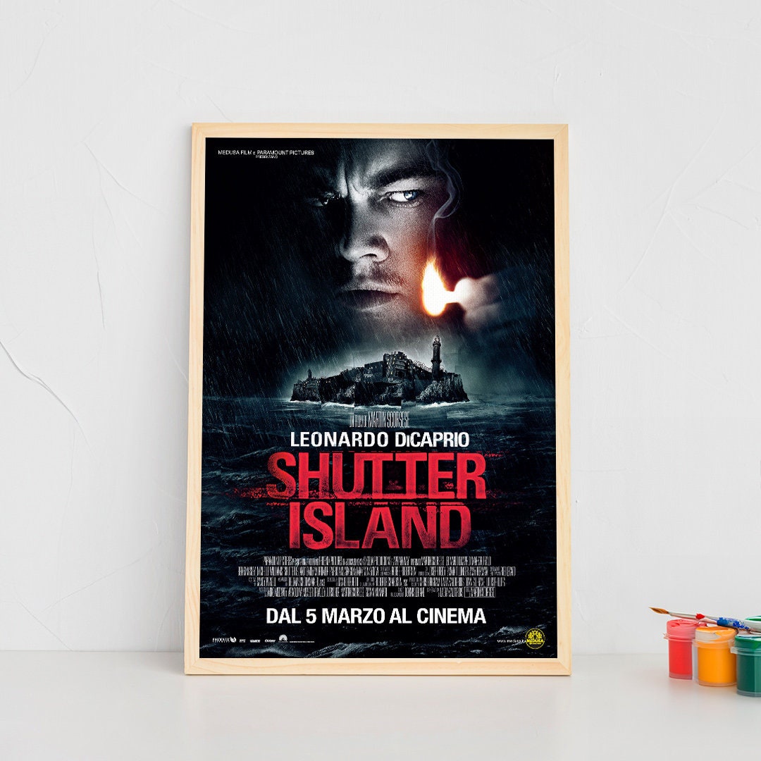 Shutter Island 2010 Movie Poster, High Quality Canvas Poster, Poster Gifts, Art Print - Etsy