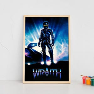 The Wraith 1986 Movie Poster, High Quality Canvas Poster, Poster Gifts ...