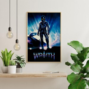 The Wraith 1986 Movie Poster, High Quality Canvas Poster, Poster Gifts ...