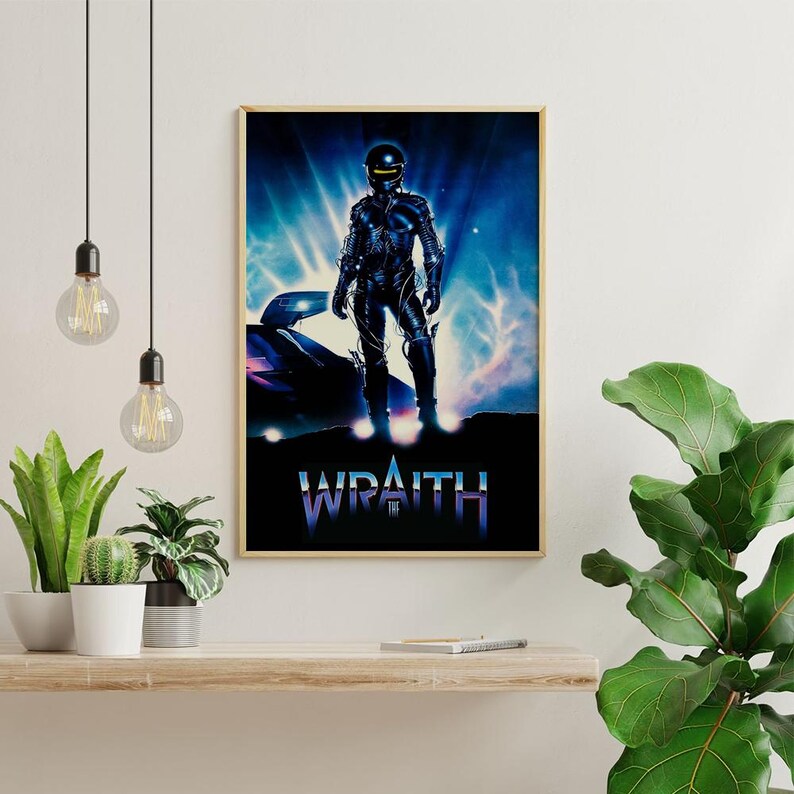 The Wraith 1986 Movie Poster, High Quality Canvas Poster, Poster Gifts ...