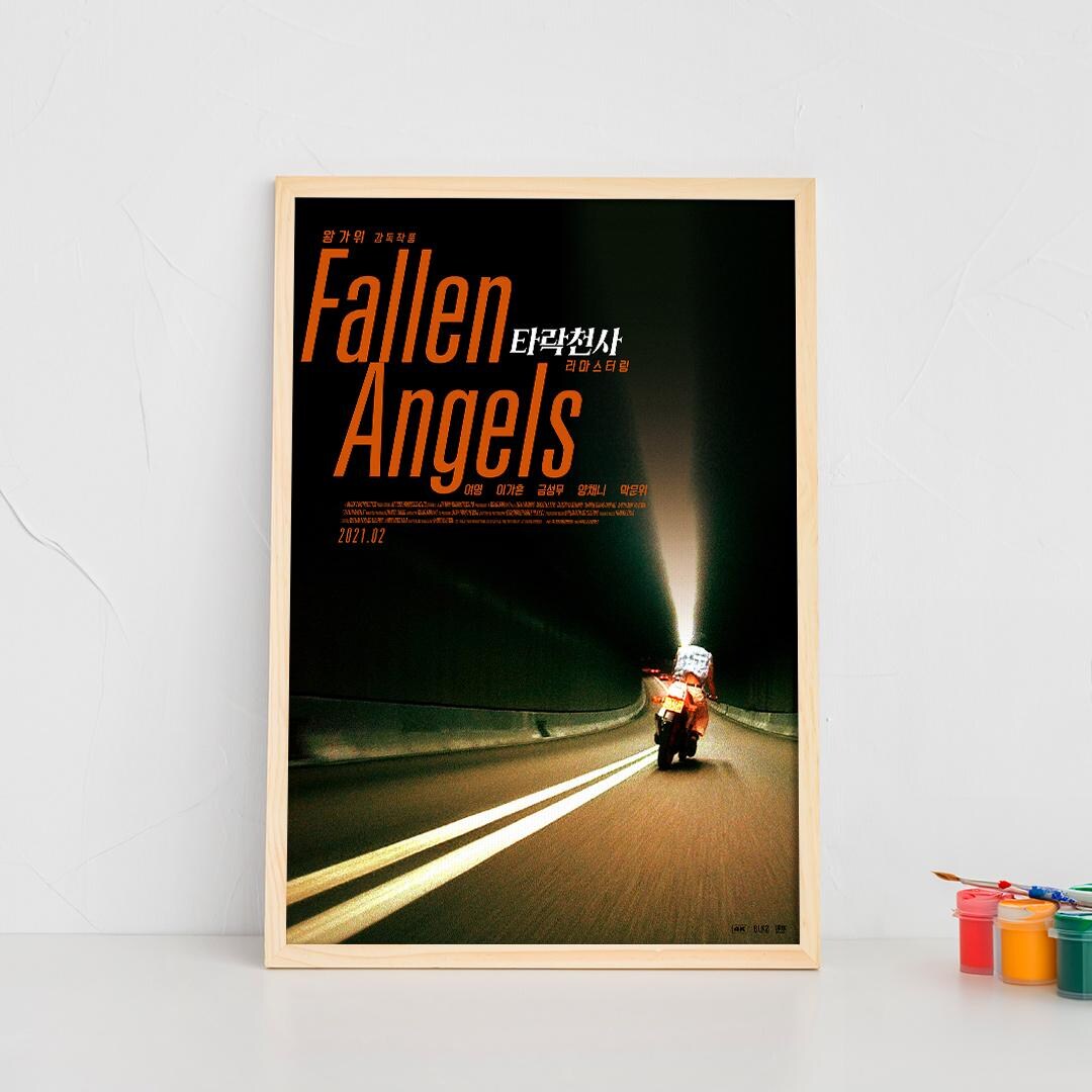 Fallen Angels 1995 Movie Poster, High Quality Canvas Poster, Poster ...