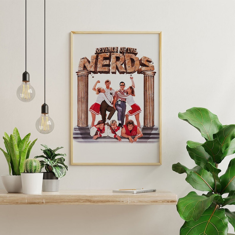 Revenge of the Nerds 1984 Movie Poster, High Quality Canvas Poster, Poster Gifts, Art Print - Etsy