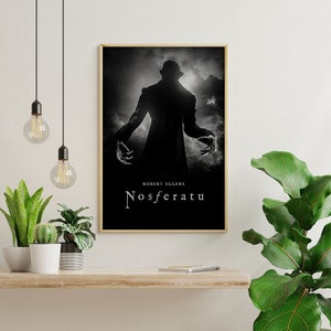 Nosferatu 2024 Movie Poster, High Quality Canvas Poster, Poster Gifts ...