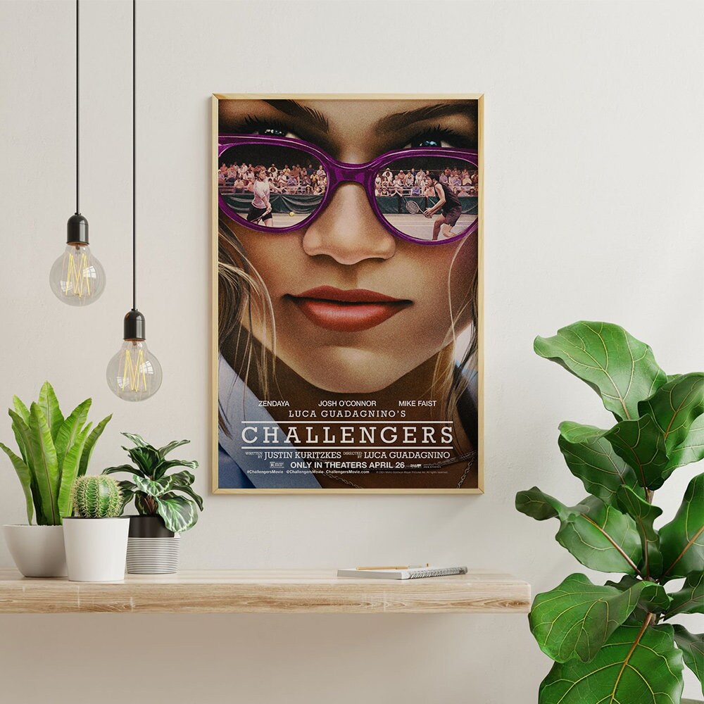 Challengers 2024 Movie Poster, High Quality Canvas Poster, Poster Gifts ...