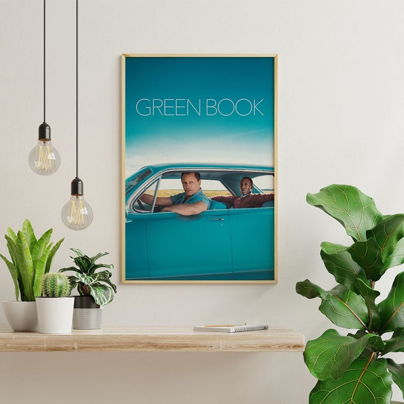 Green Book 2018 Movie Poster, High Quality Canvas Poster, Poster Gifts ...