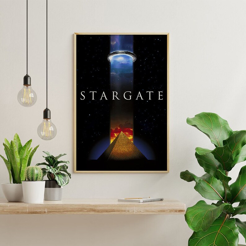 Stargate 1994 Movie Poster, High Quality Canvas Poster, Poster Gifts ...
