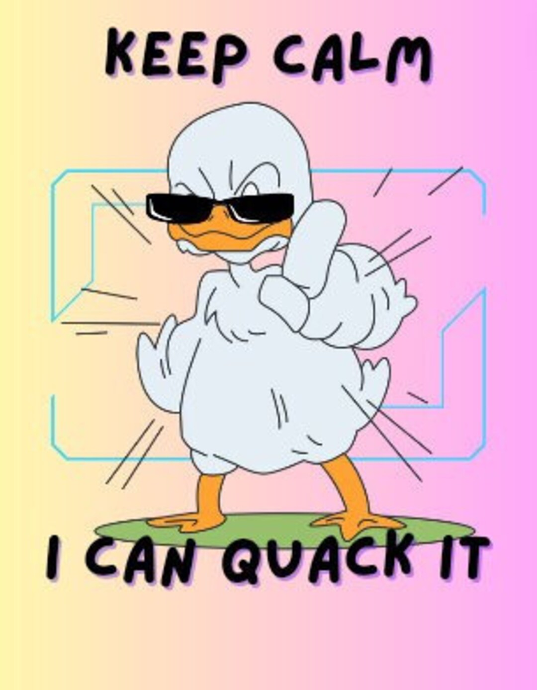 Ducky, Poster, Background - Etsy