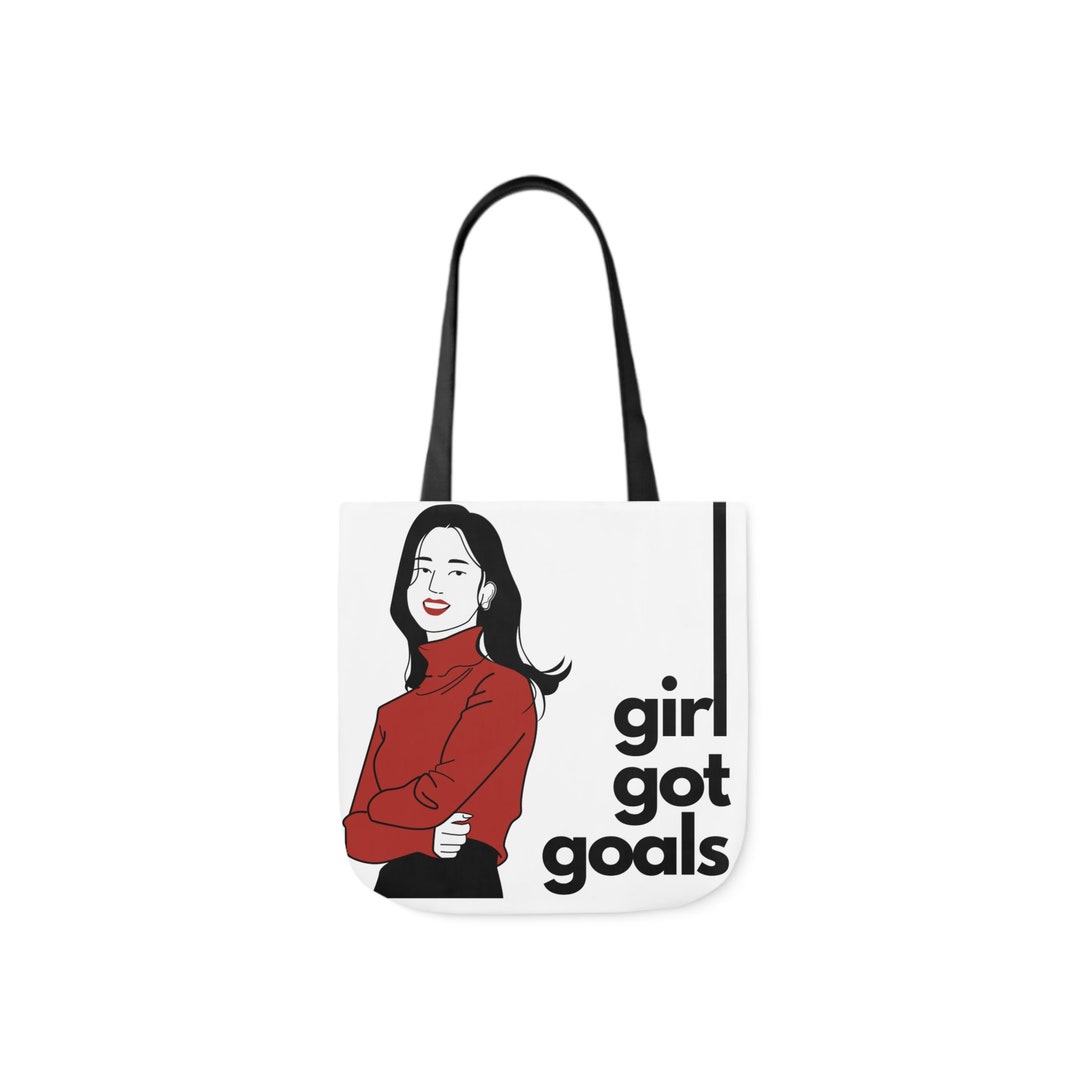 Girl Got Goals - Canvas Tote Bag, 5-color Strapstote Bagful, Bag ...
