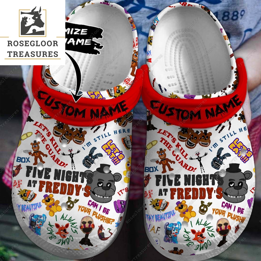Five Nights at Freddy's Shoes, Five Nights at Freddy's Sandals, Freddy ...