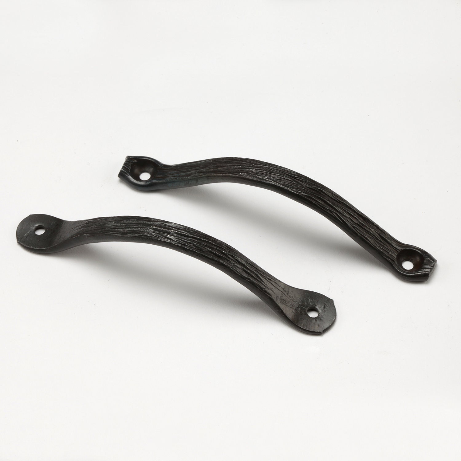 Wrought Iron Cabinet Pulls Cast Iron Cabinet Pulls Black | Etsy