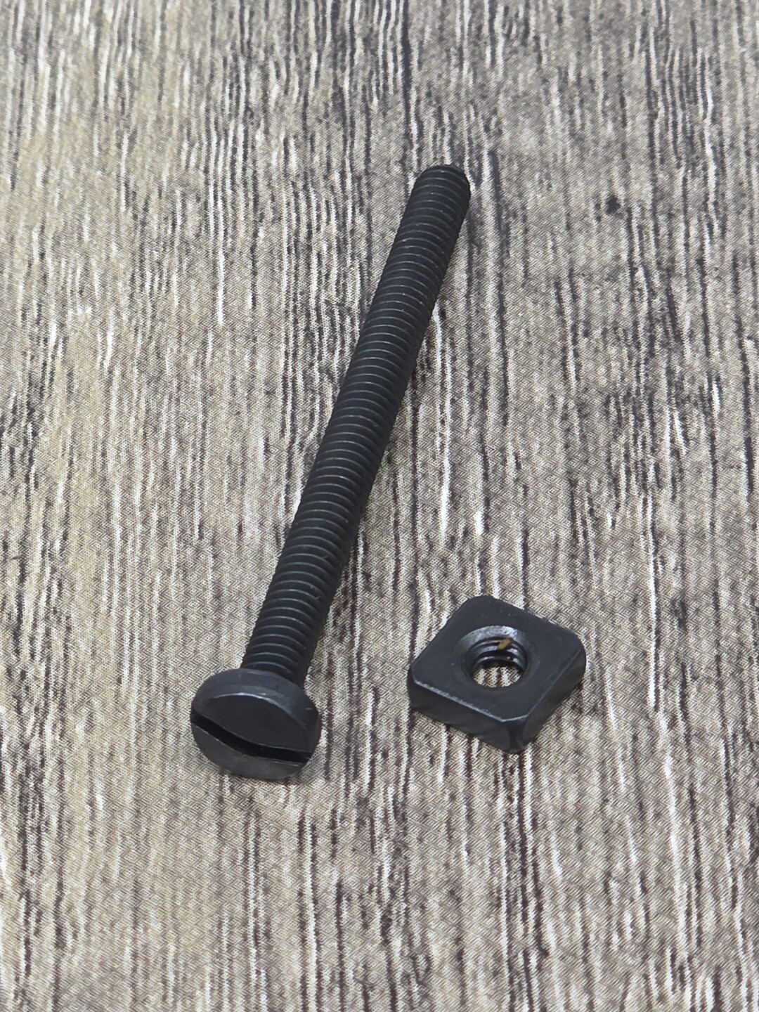 2-inch Decorative Black Bolt With Nut for Cabinet Hardware, Drawer ...