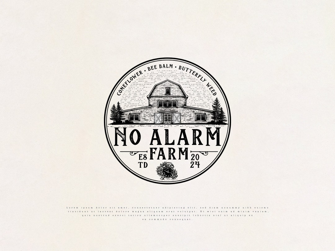 Custom Vintage Homestead Logo, Home Logo, House Logo, Family Homestead ...