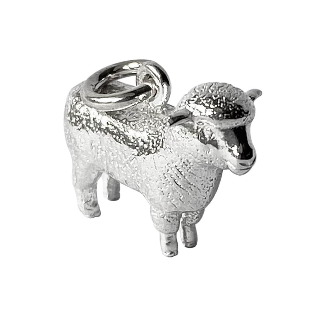 Sheep Charm .925 Sterling Silver Farm Animal - Etsy