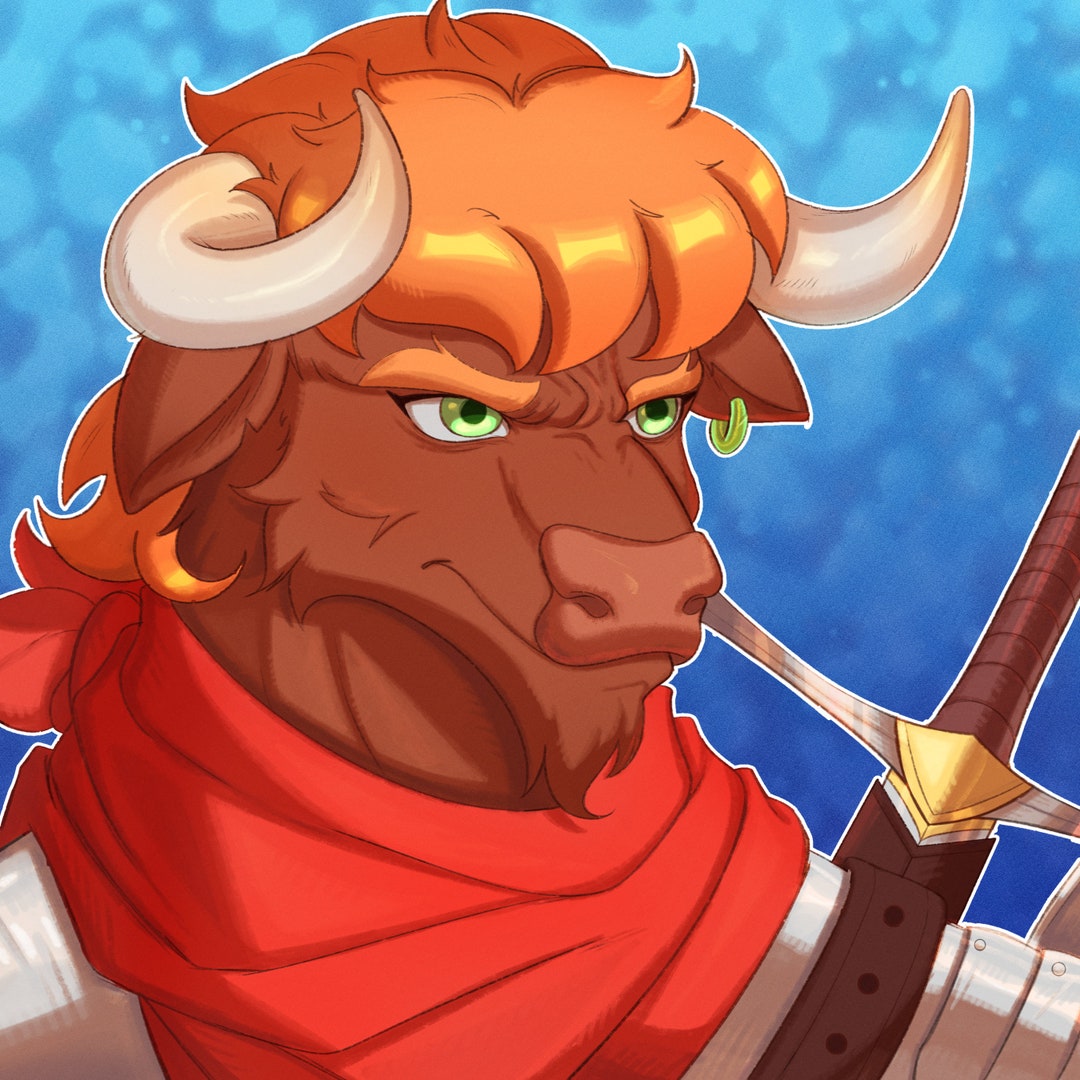 Custom Anime/dnd/oc Character Headshot Digital Download - Etsy