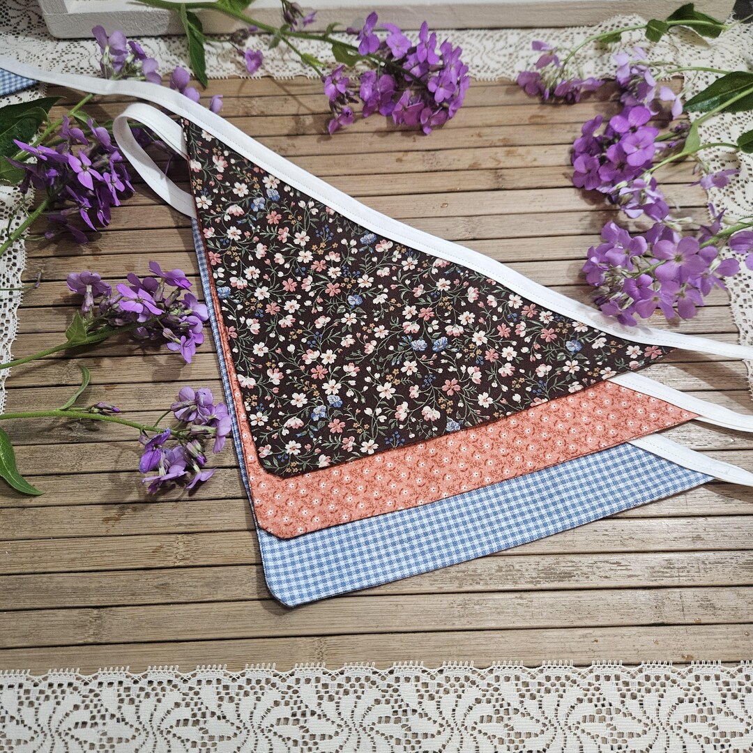 Outdoor Bunting Glamping Tent Bunting Vintage Prints: Homestead ...