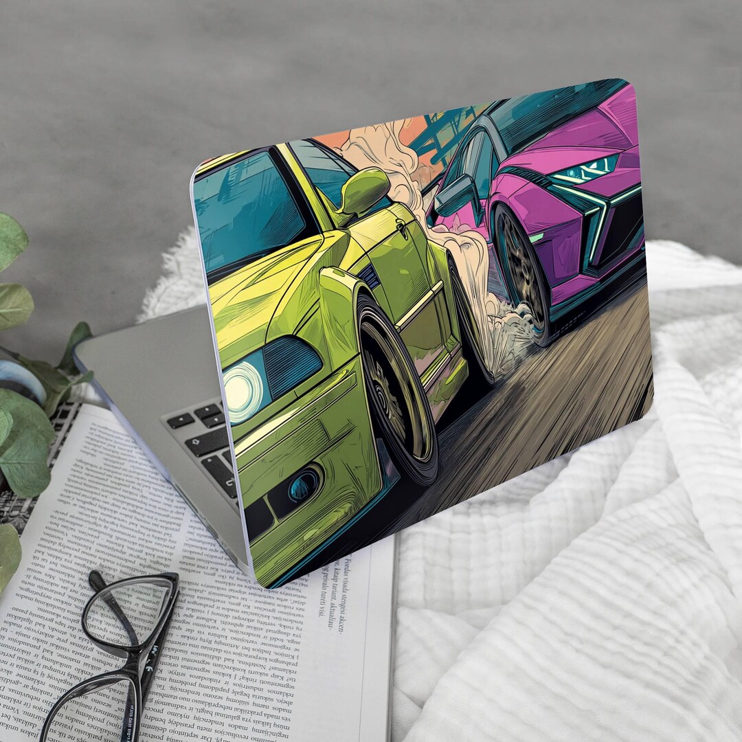 Racing Car MacBook Case BMW Laptop Skin, Cover for MacBook Pro 16, 15 ...