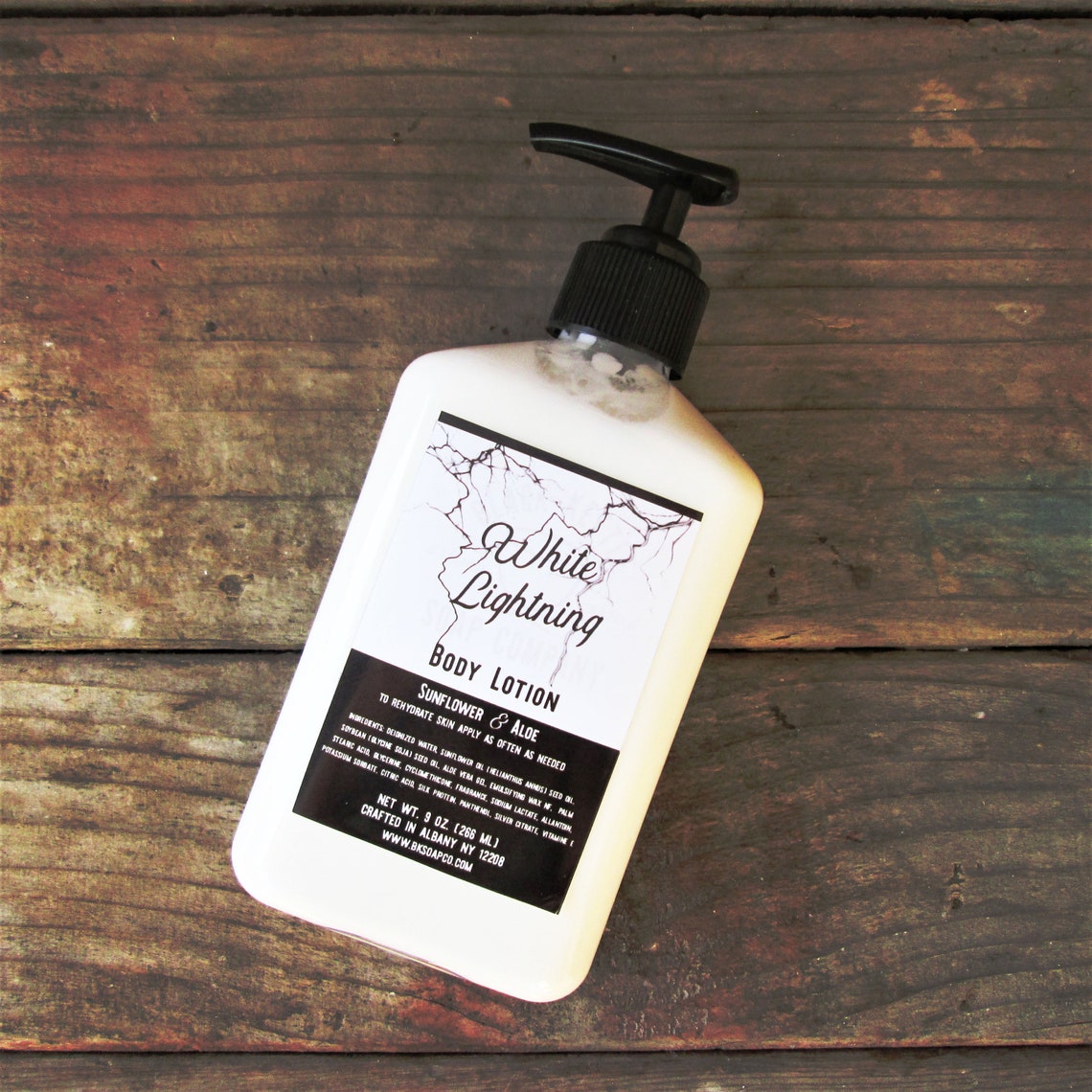 Body Lotion WHITE LIGHTNING... Black Kettle - Etsy