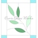 Square Vine | Stained Glass Pattern | Digital Download - Etsy Canada