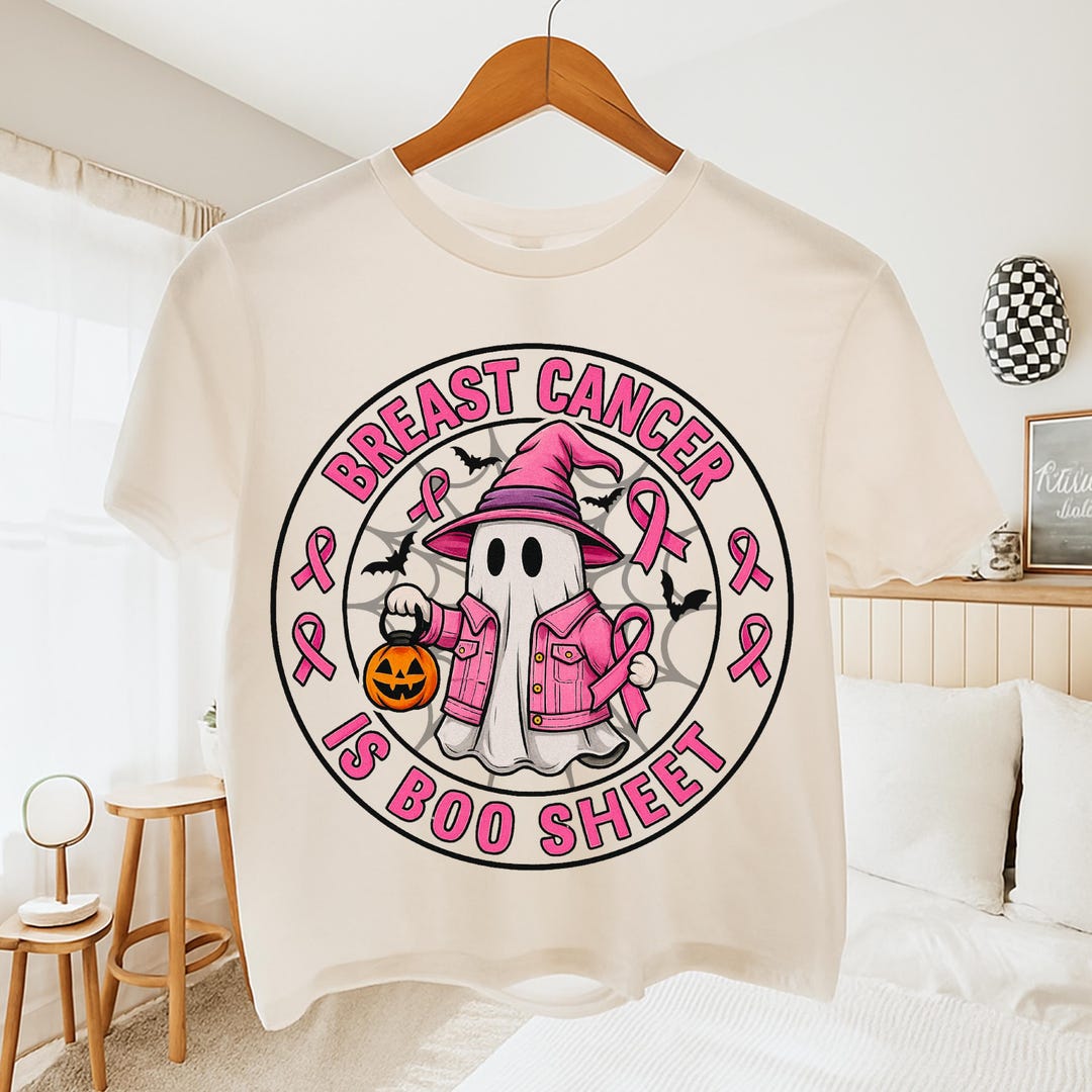 Retro Breast Cancer is Boo Sheet Png, Retro Breast Cancer Png, Breast ...