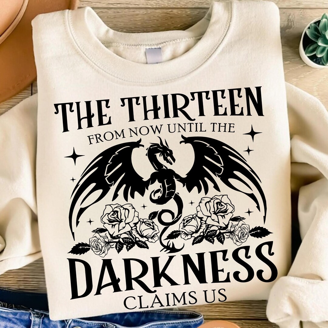 Retro the Thirteen Throne of Glass Shirt Png, Sjm Merch Png, From Now ...