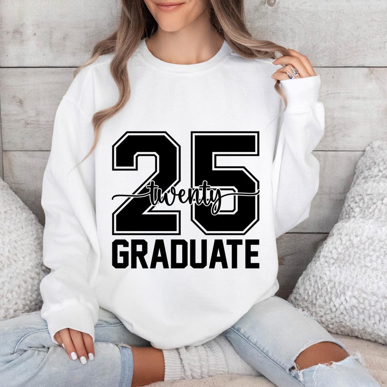 Twenty 25 Graduate Png, Retro Class of 2025 SVG, 2025 Graduate Svg ...