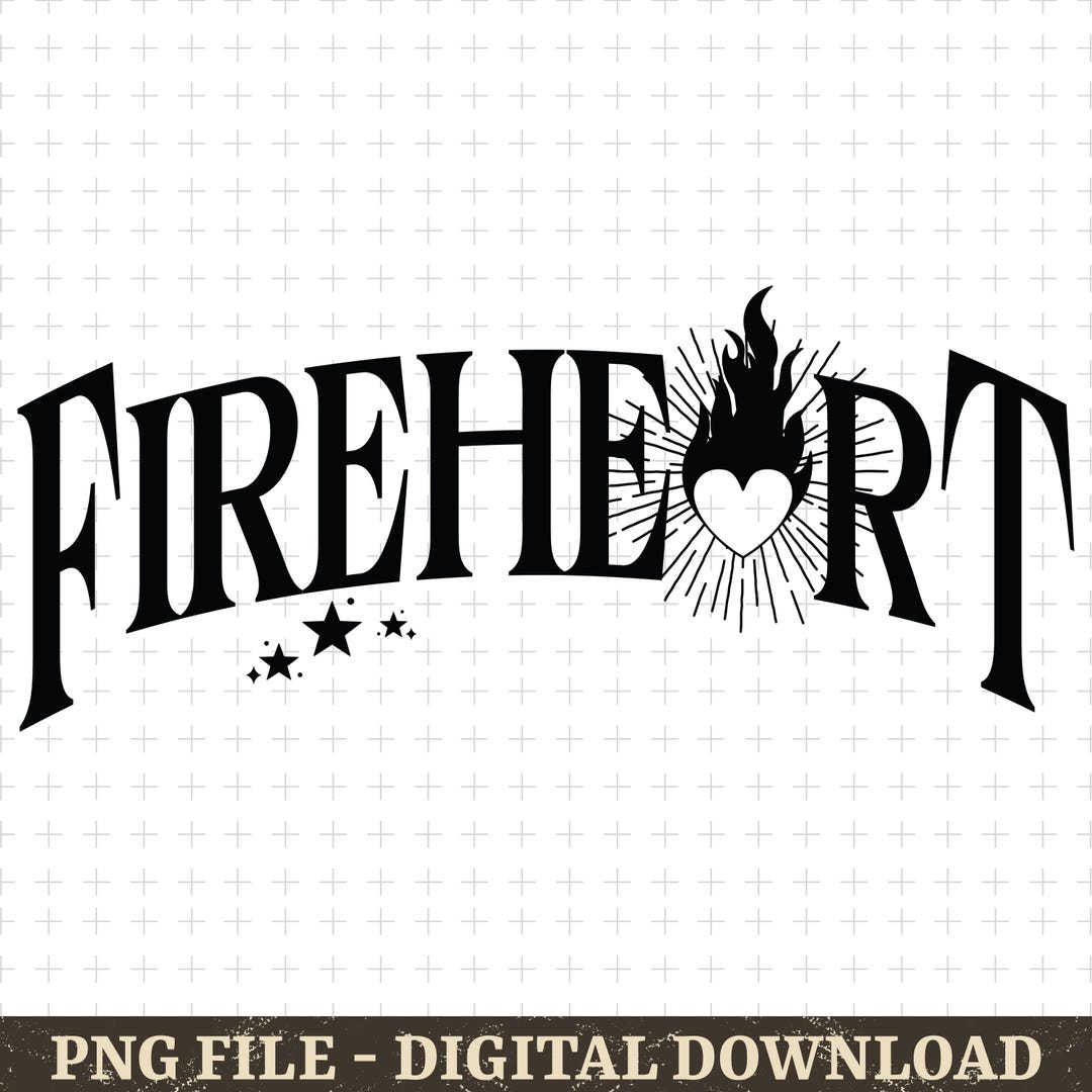 Fireheart Png Svg, the Journey of Fireheart, the Flameborn Legend ...