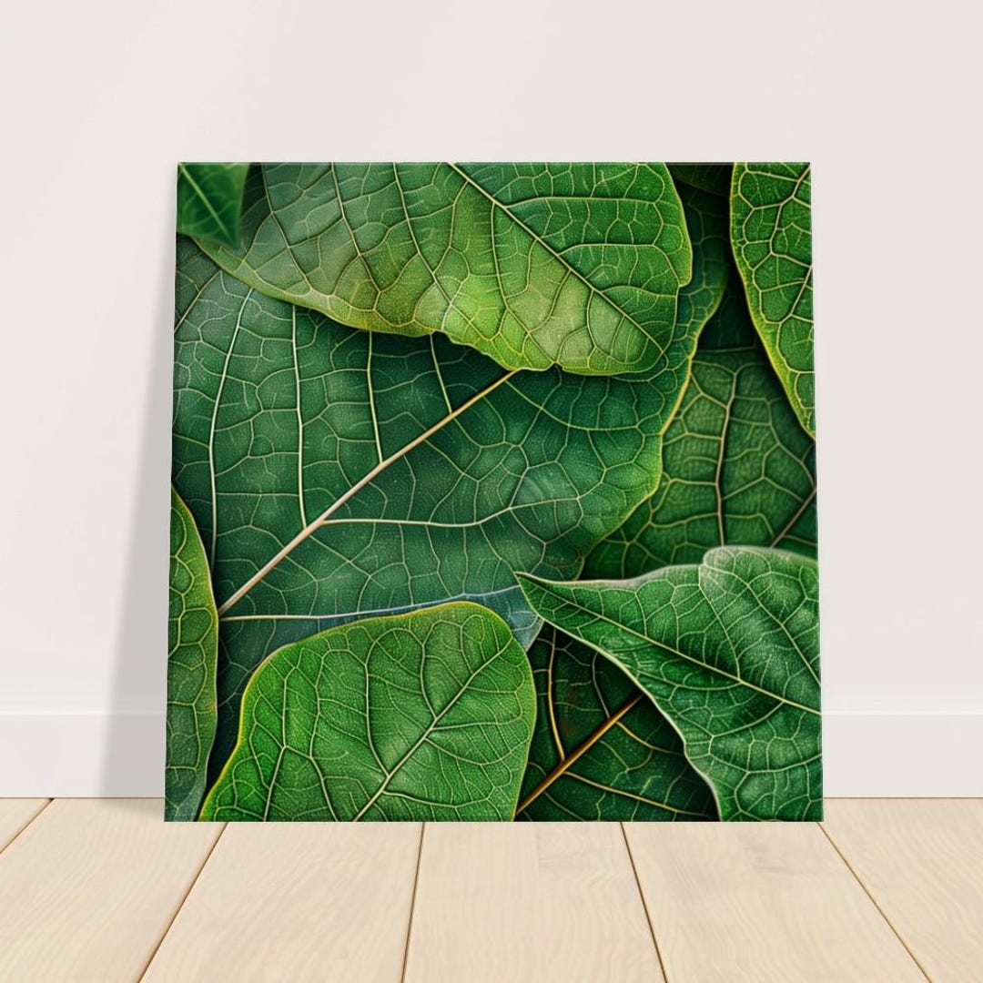 Leaf Vein Patterns, Fractal Design, Biophilia Canvas - Etsy