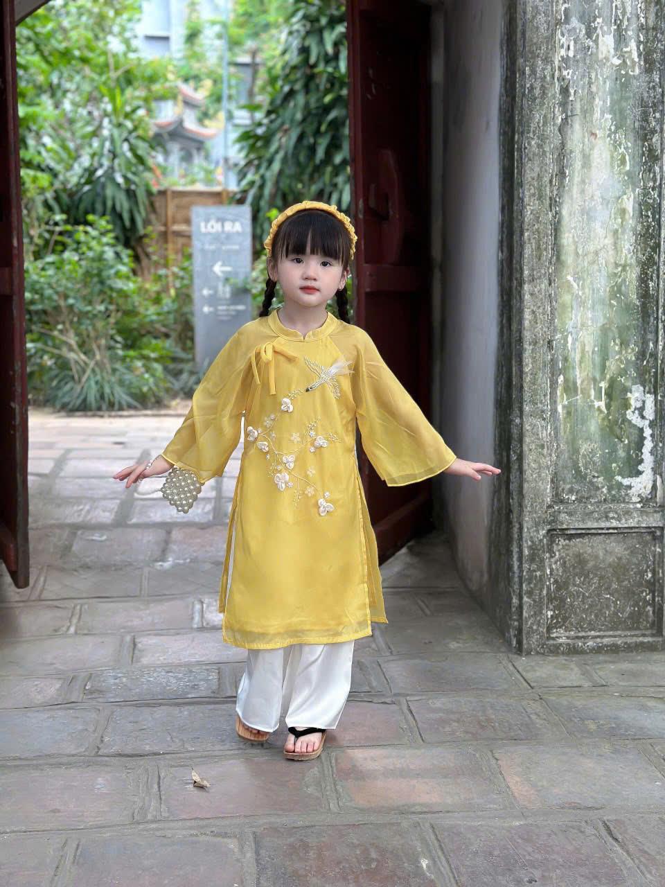 Áo Dài Kid , áo Dài Trẻ Em , áo Dài Tết - Etsy