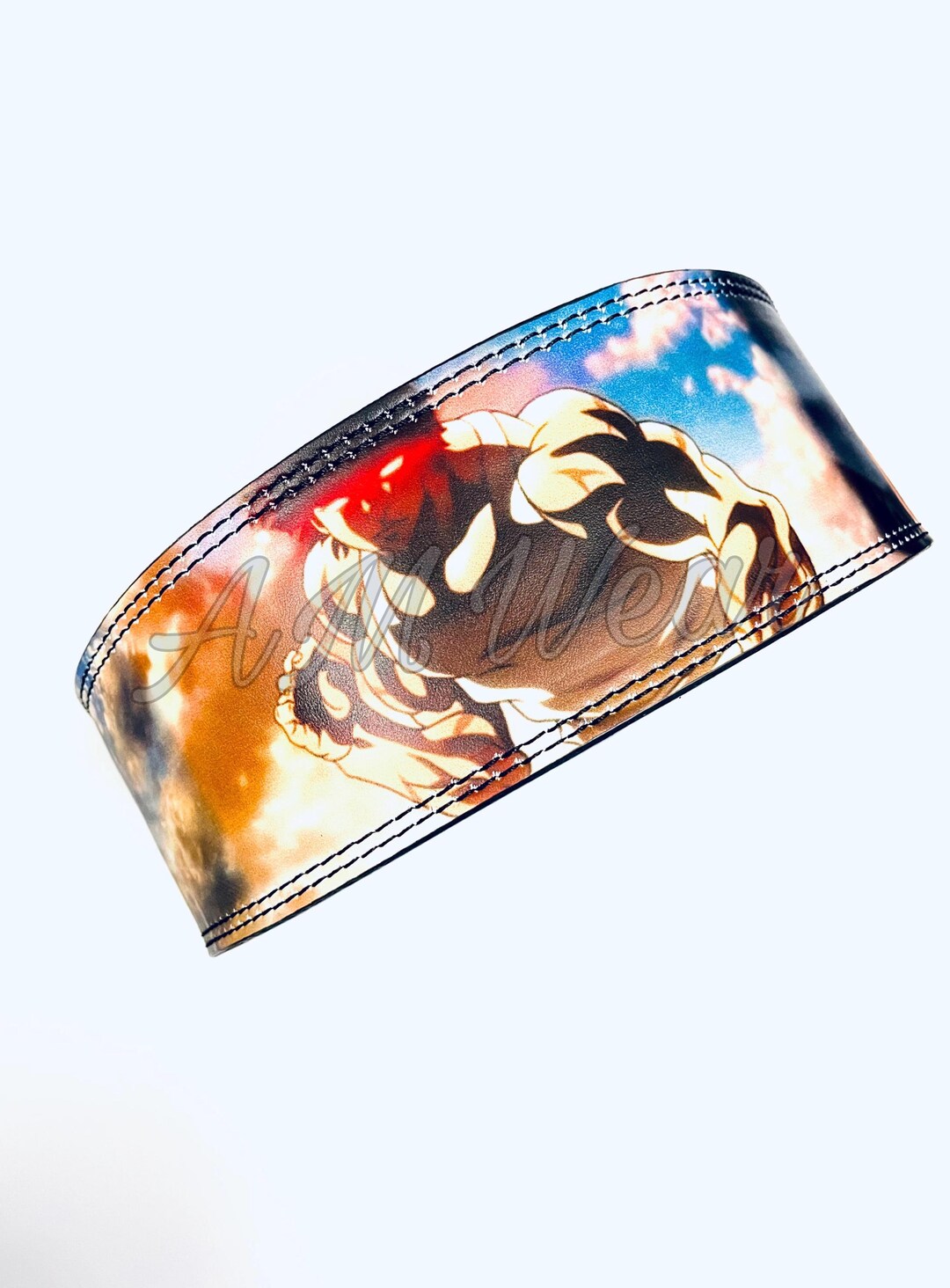 Lever Gym Belt Gym Belt Anime Belt Handmade Gym Belt Weightlifting Belt ...