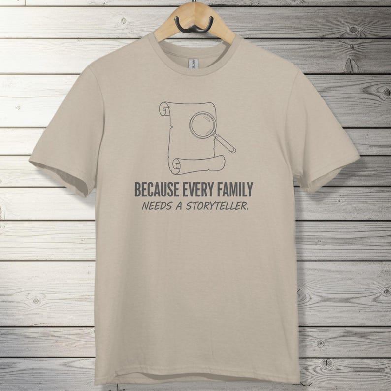 Genealogy T-shirt: Family Storyteller, Ancestry Hobby, Heritage ...