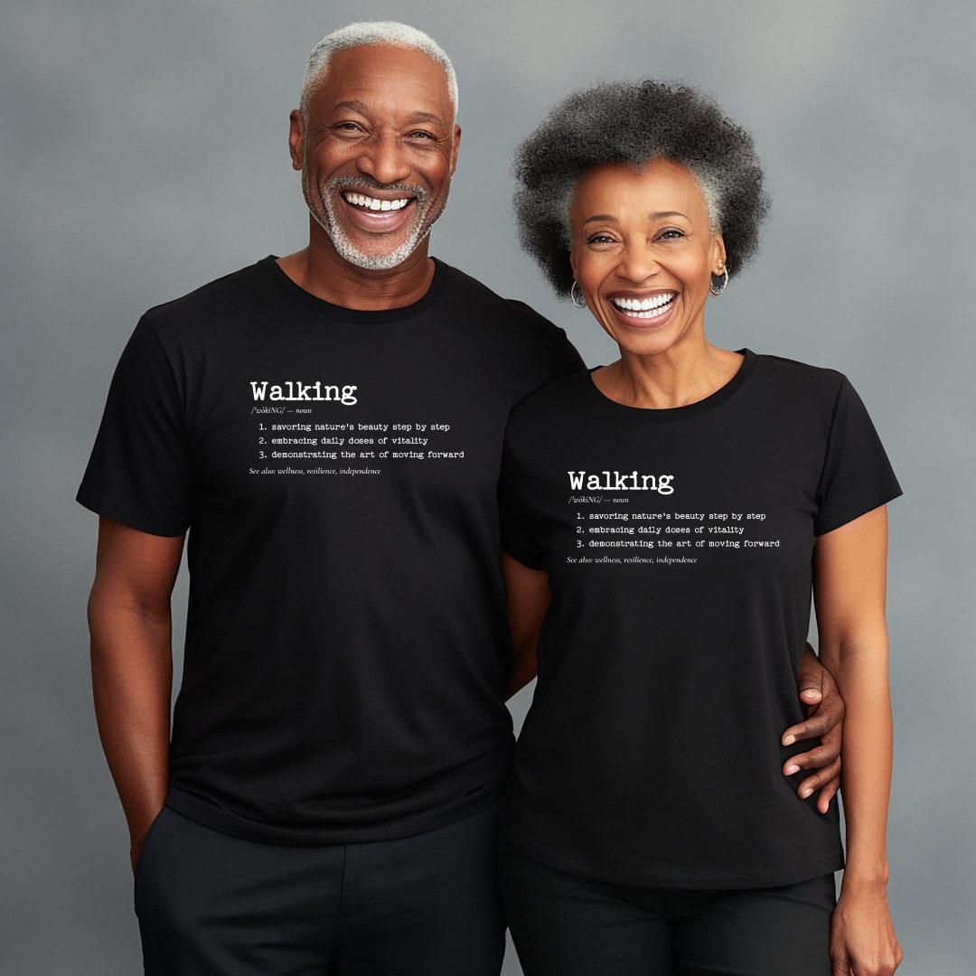 Walking Definition T-shirt, Motivational Walking Tee, Daily Dose of ...
