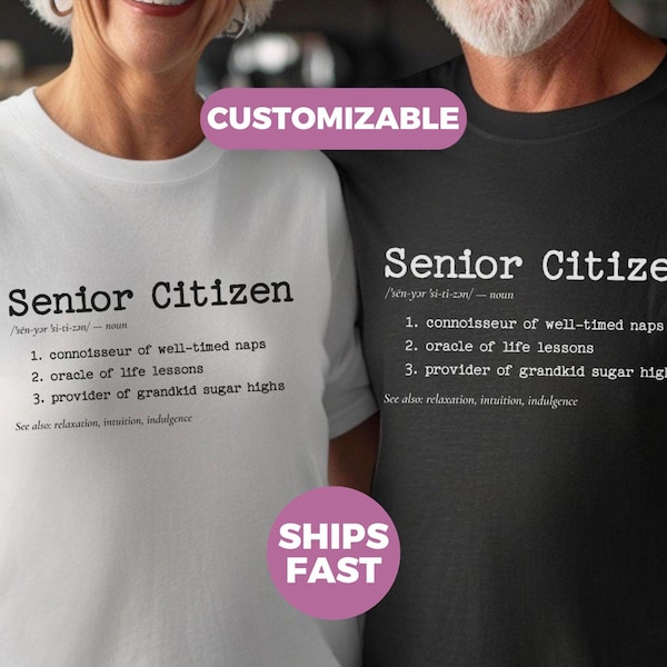 Funny Senior Citizen Tshirts - Etsy
