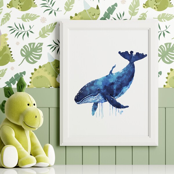 Whale Themed Room - Etsy