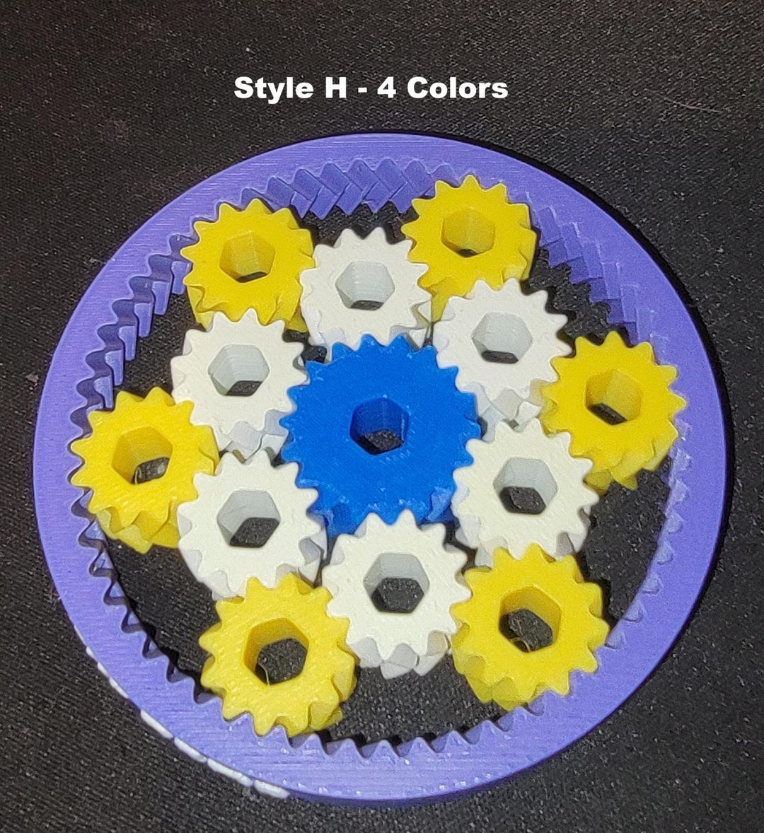 Dual Planetary Gear Fidget Spinner - Etsy
