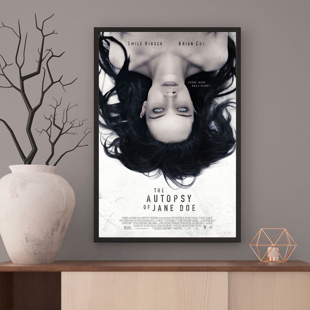The Autopsy of Jane Doe Movie Poster Film Fan Collectibles Canvas Home Decor Wall Art Poster for ...