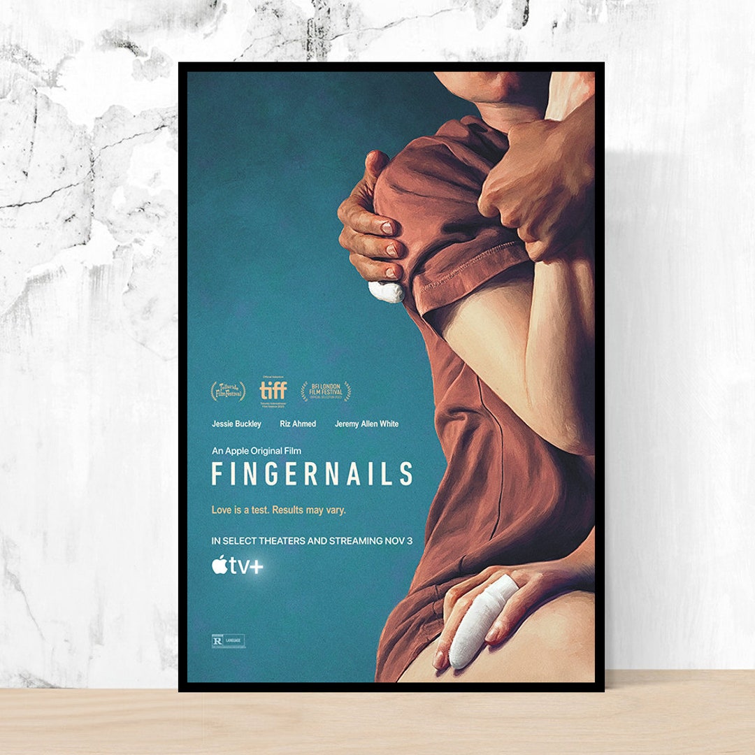Fingernails Movie Poster Film Fan Collectibles Canvas Home Decor Wall ...