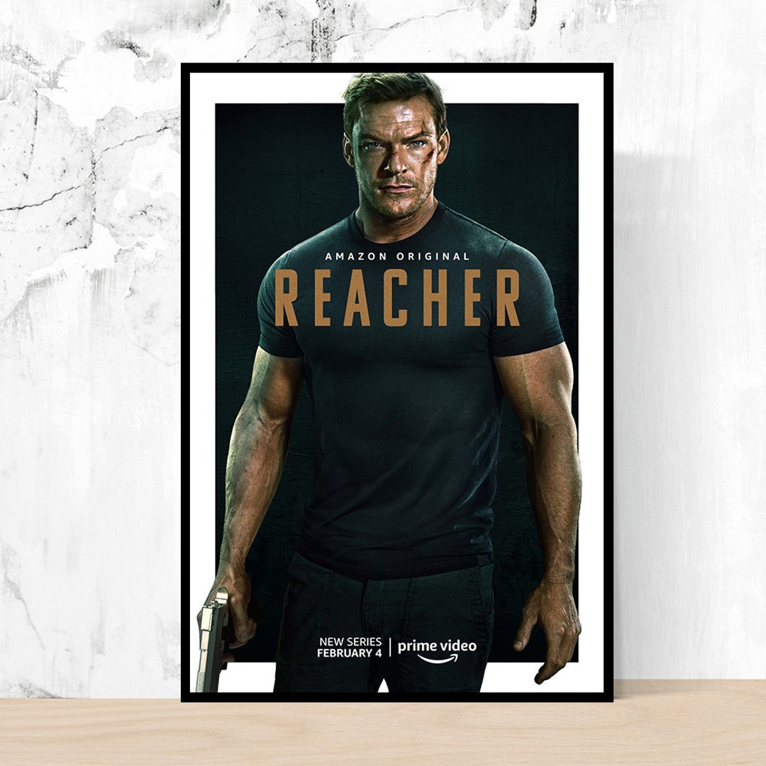 Reacher Season 1 Movie Poster Film Fan Collectibles Canvas Home Decor ...