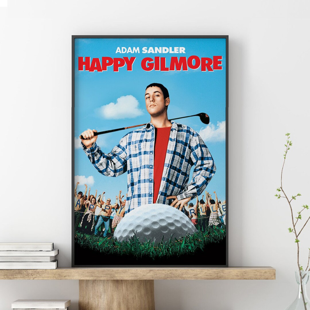 Happy Gilmore Movie Posters, Canvas Poster Printing, Art Printing, Home ...