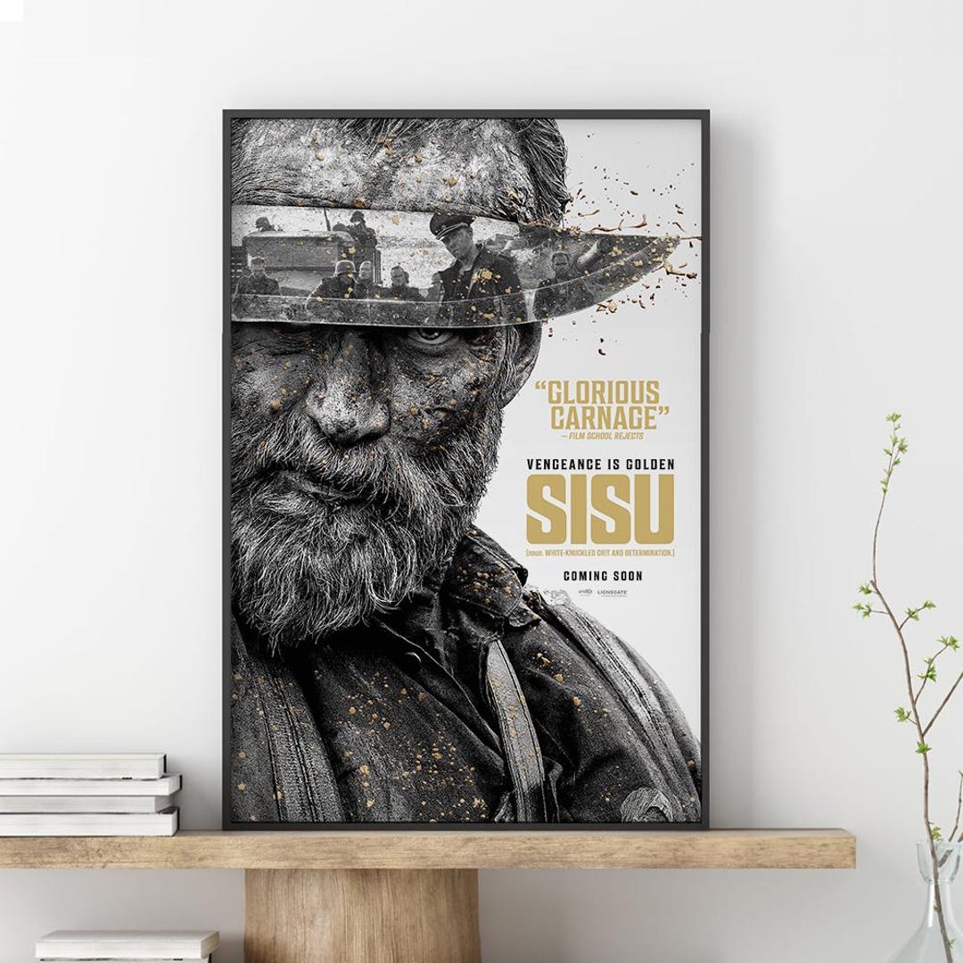 Sisu Movie Posters, Canvas Poster Printing, Art Printing, Home ...