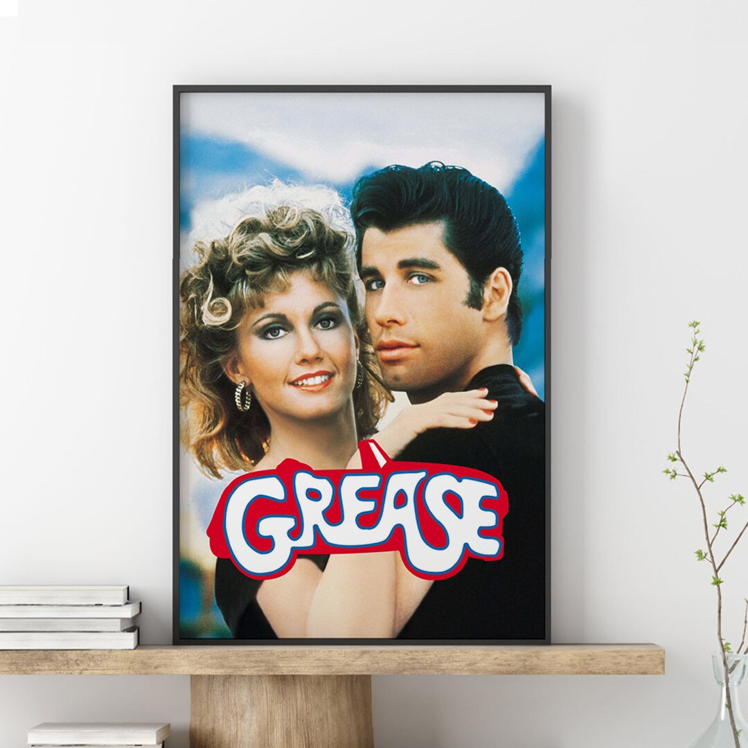 Grease Movie Posters, Canvas Poster Printing, Art Printing, Home ...