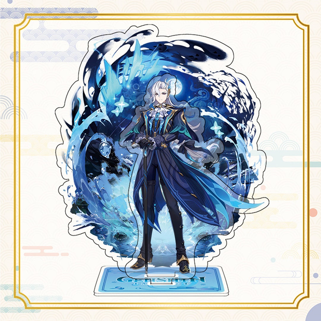 Genshin Impact Acrylic Stand Arlecchino Chiori Neuvillette Wriothesley ...